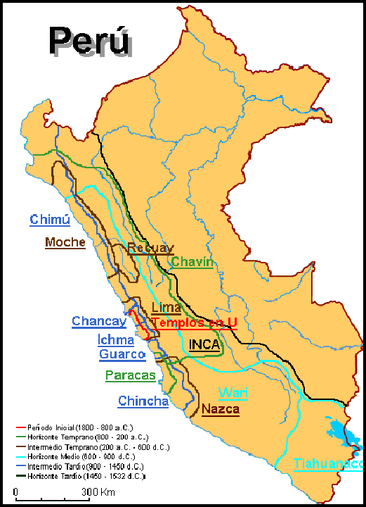 Moche Civilization Maps